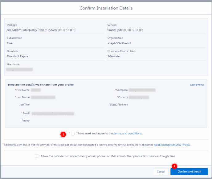 How to integrate snapADDY DataQuality in Salesforce